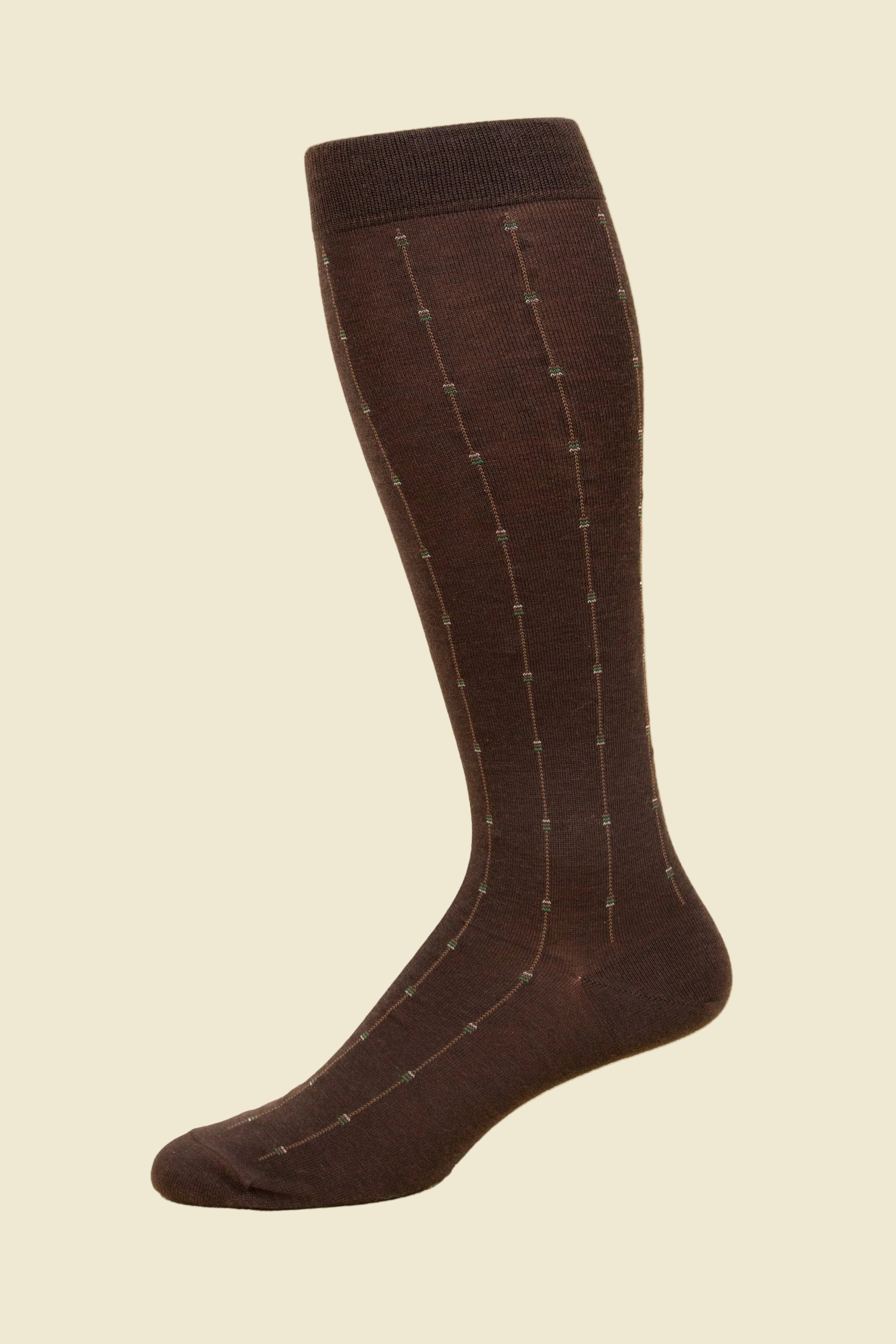 PANTHERELLA BOTOLPH OVER-THE-CALF SOCKS COLOUR CHOCOLATE SIZE M (EU 41 ...