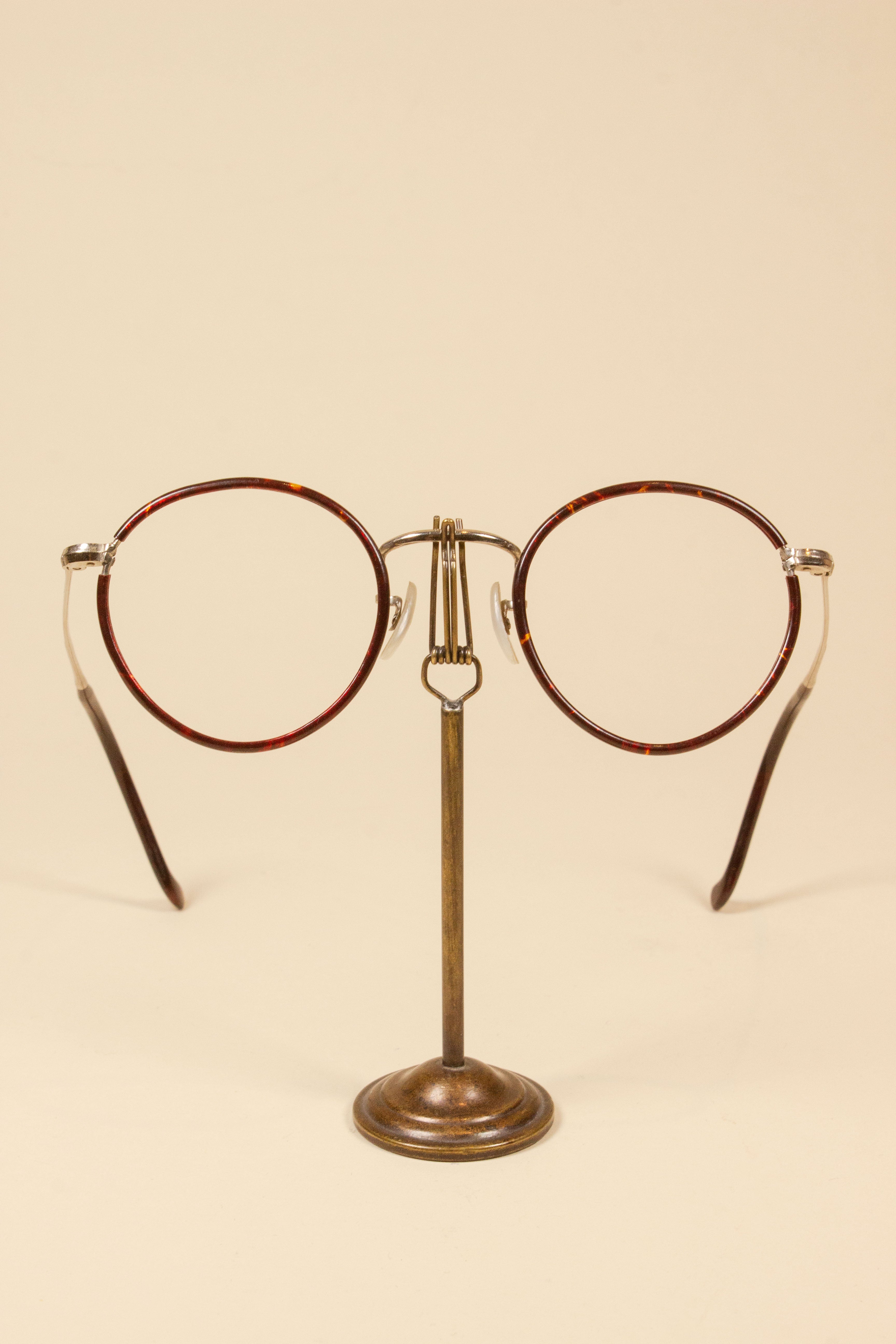 BRITISH 1920S-1940S DEADSTOCK EYEGLASSES IN STEEL AND TORTOISE – A ...