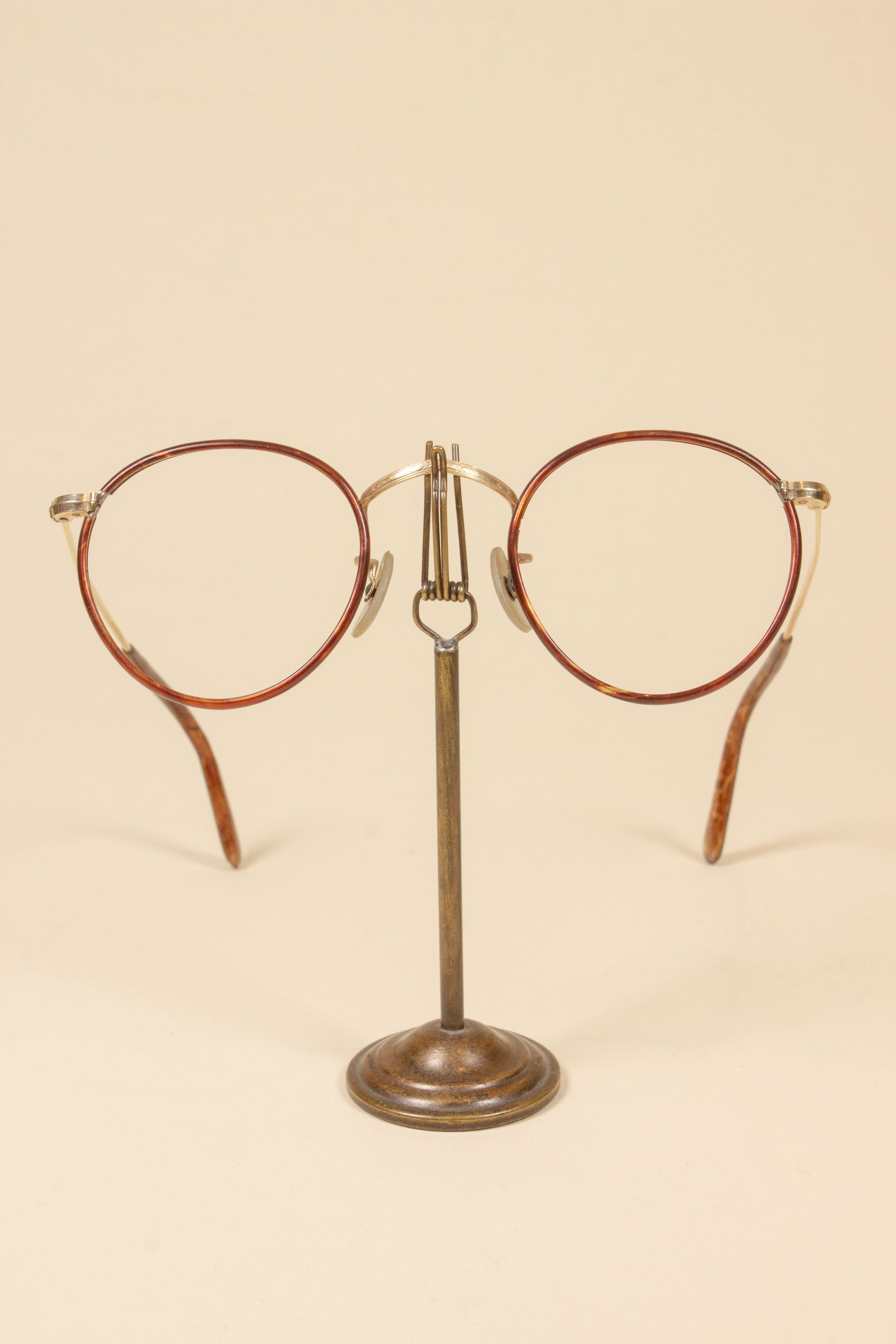 BRITISH 1920S-1940S DEADSTOCK EYEGLASSES IN GOLD AND TORTOISE – A ...